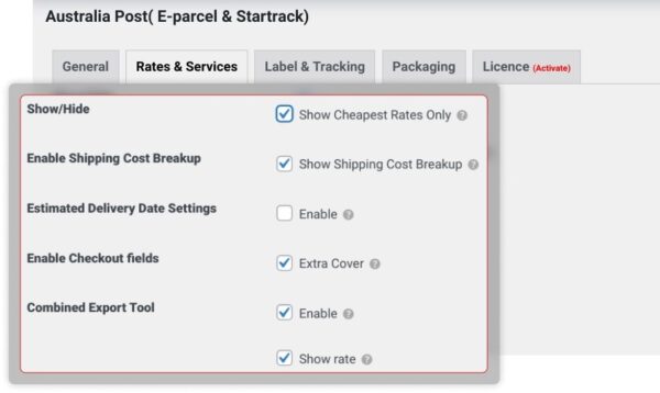 ELEX WooCommerce Australia Post Shipping Plugin