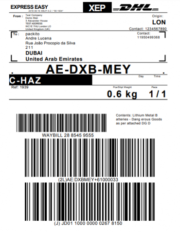 DHL Express International Shipping with ELEX WooCommerce DHL Shipping ...