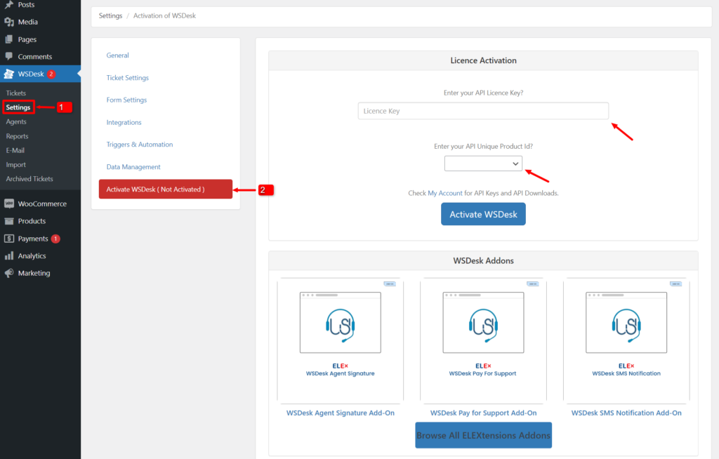 How to set up WSDesk - WordPress Helpdesk Plugin? - ELEXtensions