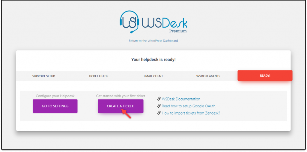 Get your WordPress HelpDesk ready in Less Than 5 Minutes using WSDesk ...