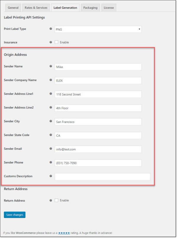 How to Print FedEx Shipping Labels on your WooCommerce Store Order ...