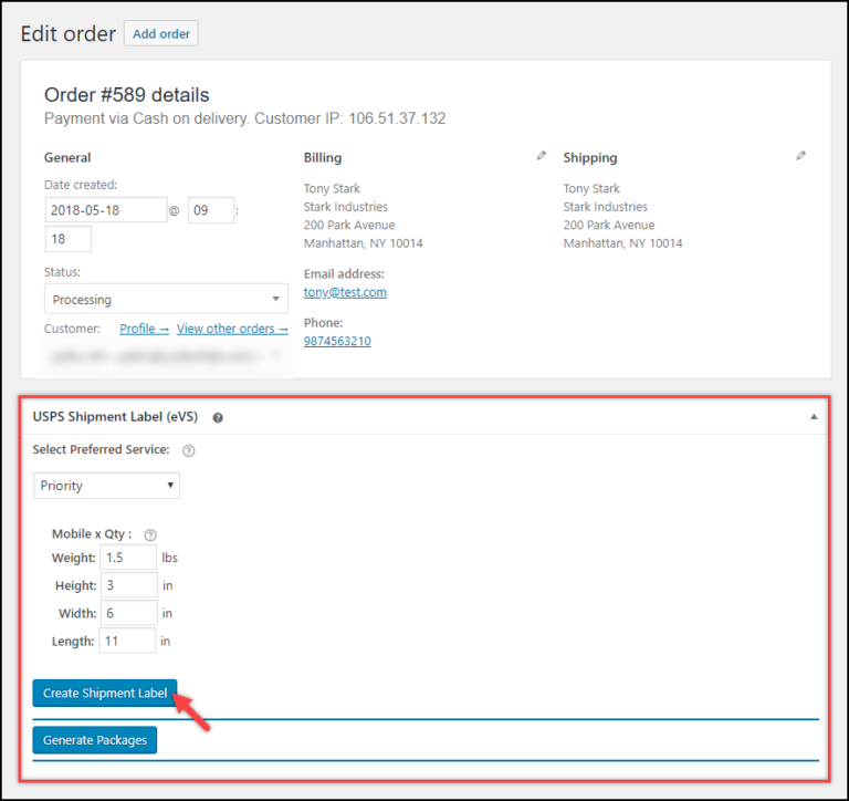Easily Print E Vs Scan Forms And E Vs Shipping Labels From Woocommerce