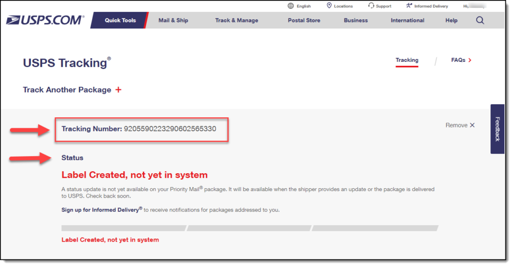 How to track International Packages using USPS Tracking Numbers ...