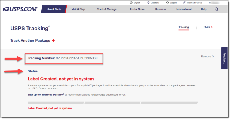 How to track International Packages using USPS Tracking Numbers ...