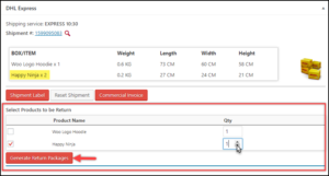 How to Print DHL Return Label using ELEX WooCommerce DHL Shipping ...