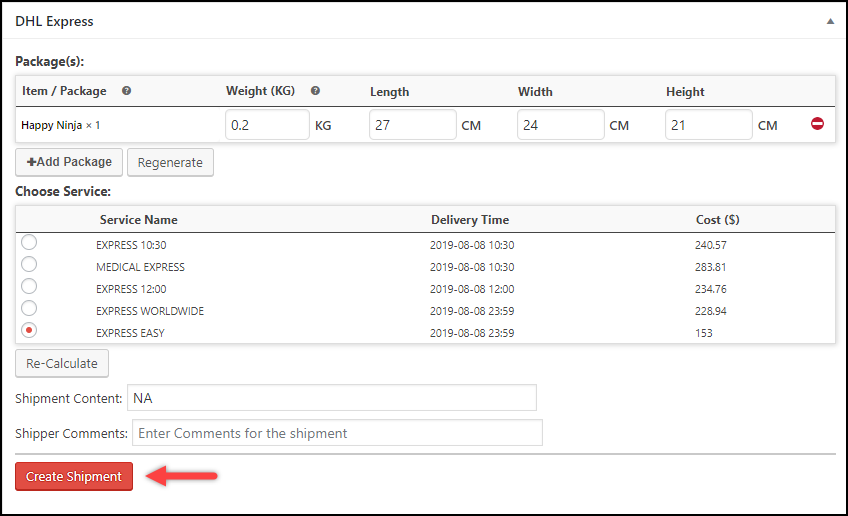 How To Schedule DHL Express Pickup On Your WooCommerce Store with