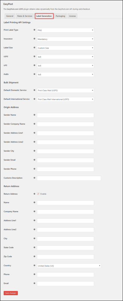 Setting Up Woocommerce Fedex Shipping Method Extension Using Easypost