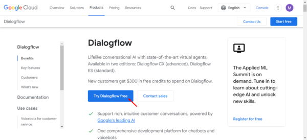 Detailed Guide on Setting up Dialogflow - Artificial Intelligence Based ...
