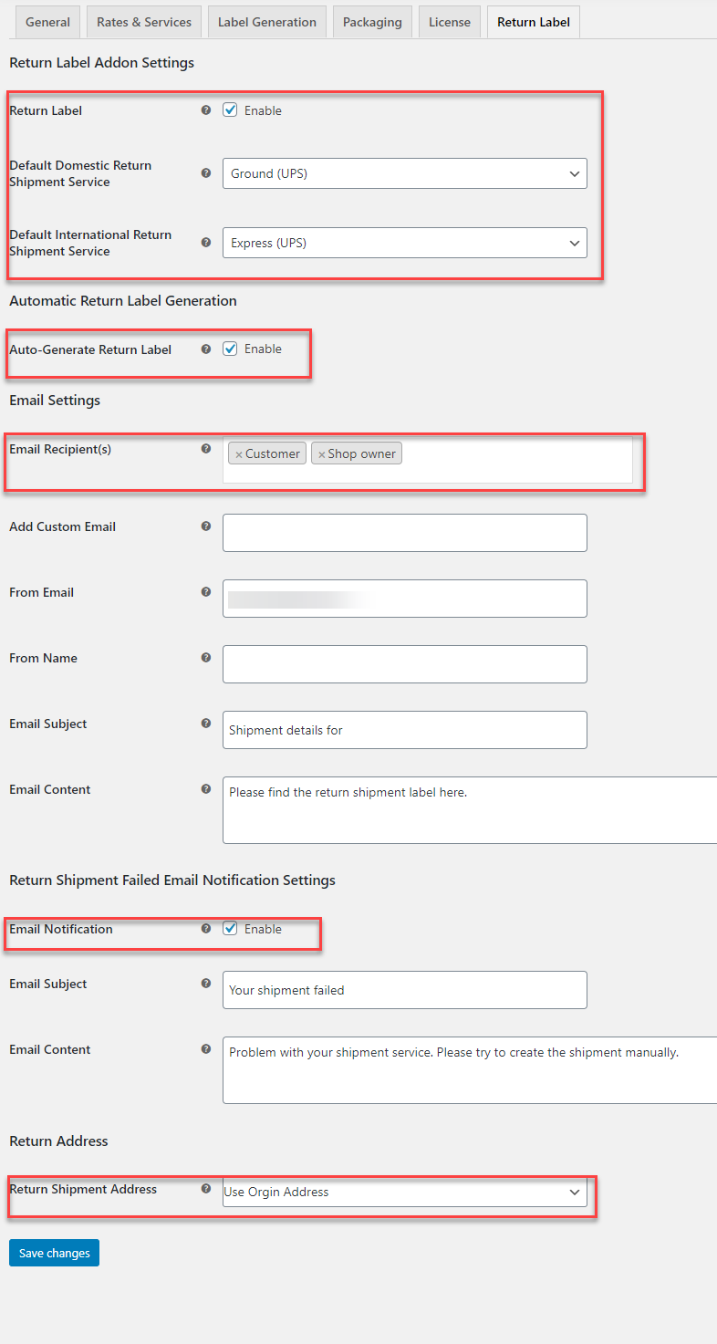 Easily Print Ups Return Labels Using The Easypost Woocommerce Ups