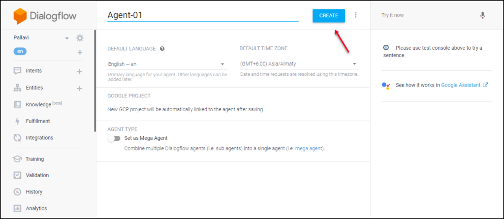A Detailed Guide on Setting up Dialogflow, AI-Based Chatbot Optimized ...