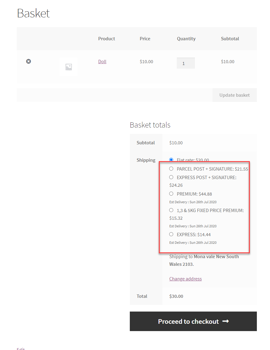 How to Bulk generate WooCommerce Australia Post Shipping Labels?
