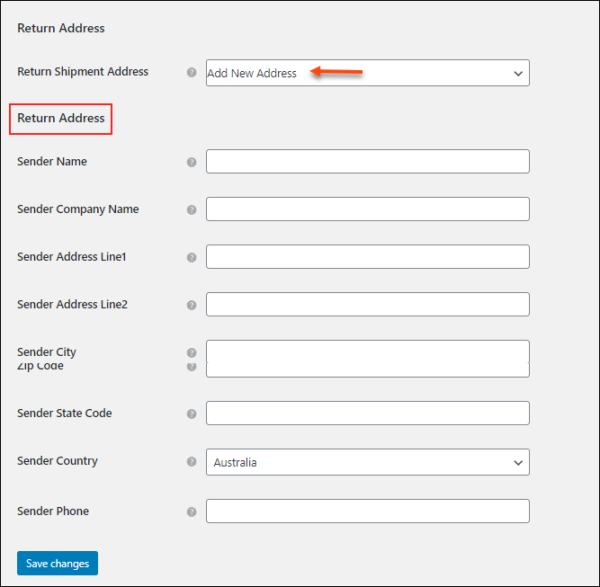 How to print Australia Post return labels with ELEX WooCommerce ...