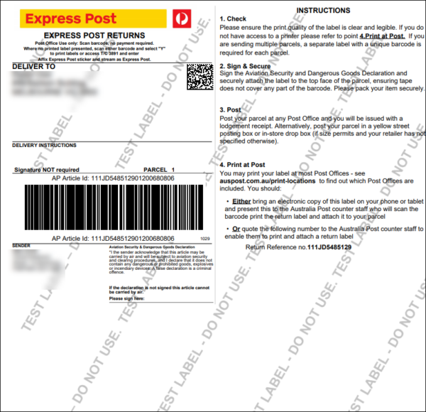 How To Print Australia Post Return Labels With Elex Woocommerce