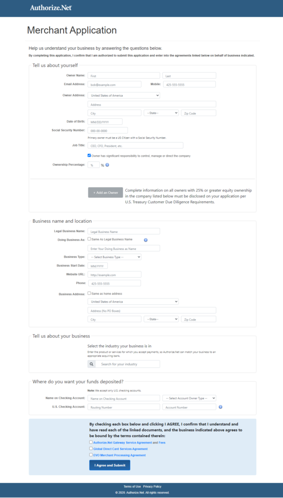 How to create an Authorize.net Merchant account? A Step by Step Guide