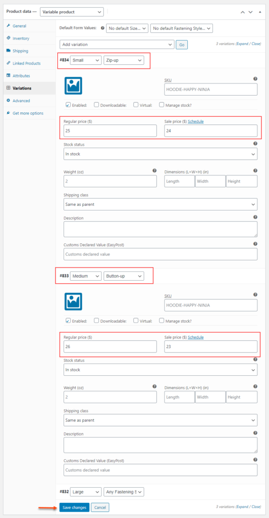 Setting Up Woocommerce Variable Pricing For Beginners Elextensions