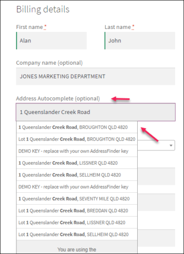 How to Configure Address Autocomplete Option for Australian Addresses Using ELEX WooCommerce ...