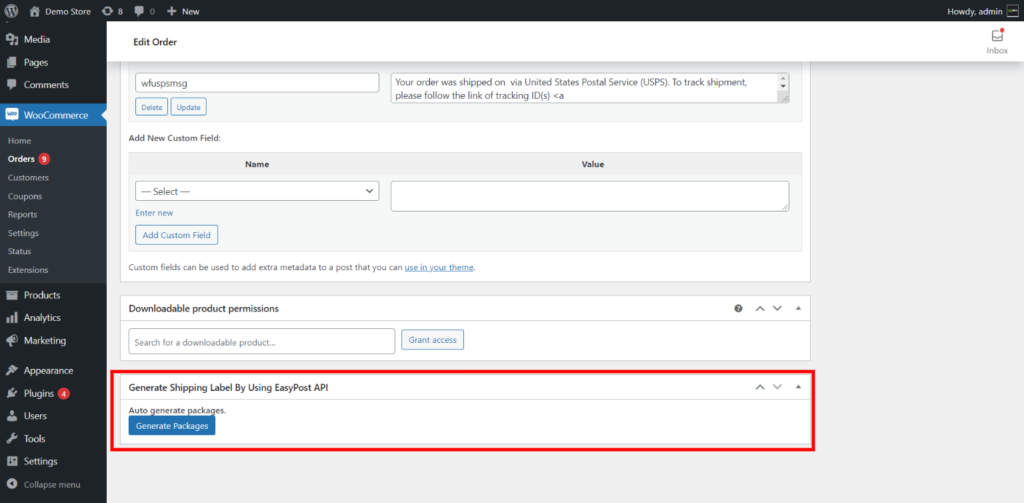 How To Print Shipping Labels Using The ELEX EasyPost Plugin