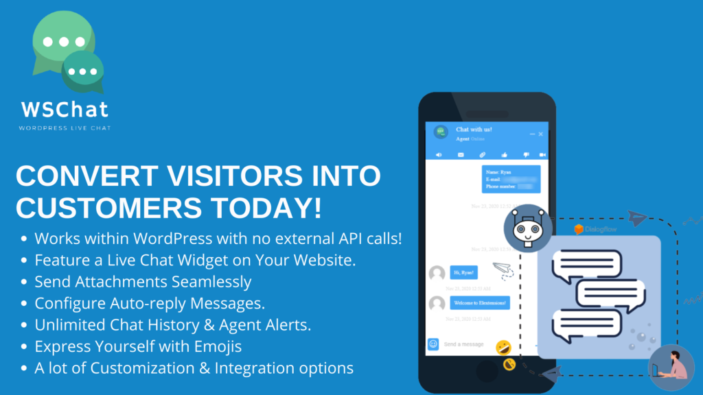 The Best WordPress Chat Plugin with WooCommerce Integration - ELEXtensions