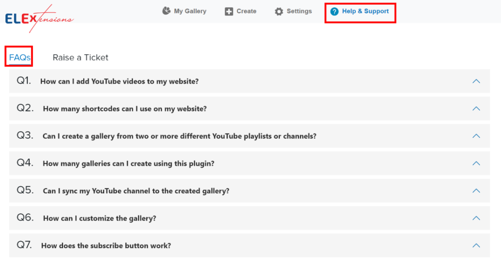 How to Set Up ELEX WordPress Embed YouTube Video Gallery? - ELEXtensions