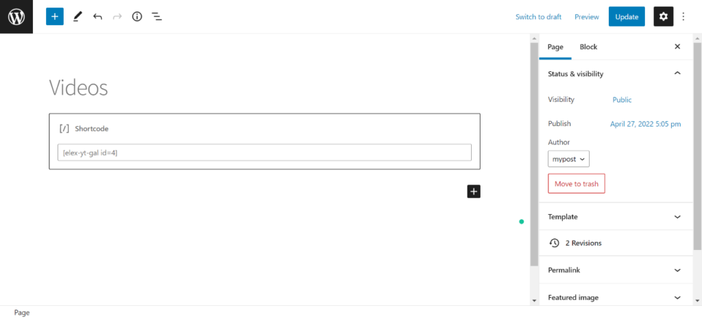 How to Set Up ELEX WordPress Embed YouTube Video Gallery? - ELEXtensions