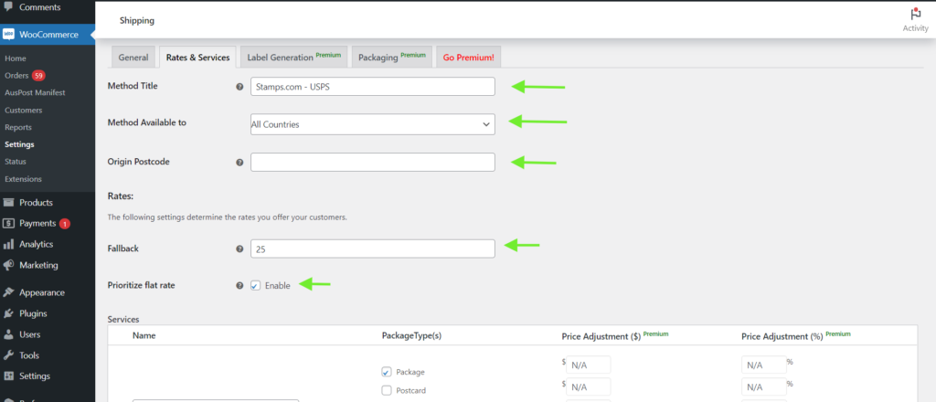 WooCommerce USPS Shipping Method Extension using Stamps - How to Setup ...