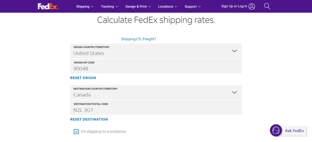 How to Ship From the US to Canada Using FedEx - ELEXtensions