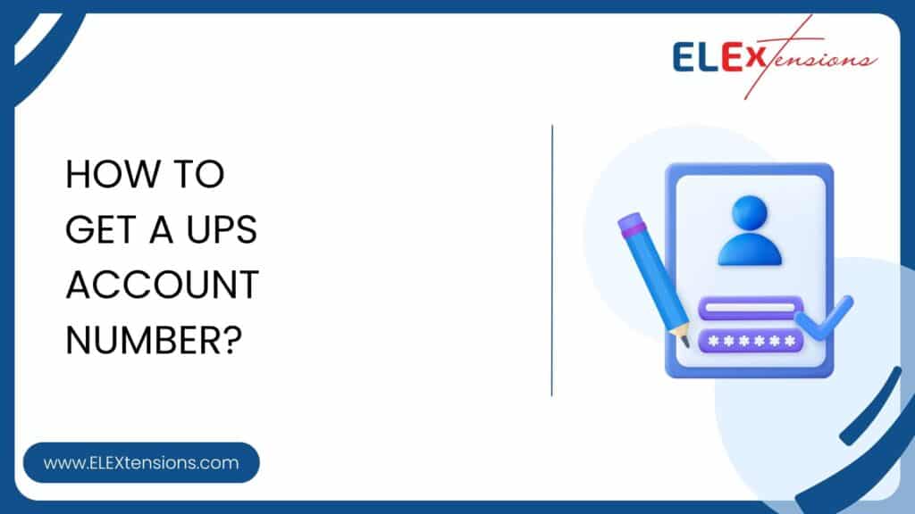 How to Get a UPS Account Number?