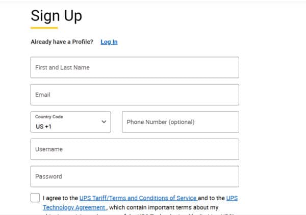 How to Get a UPS Account Number?