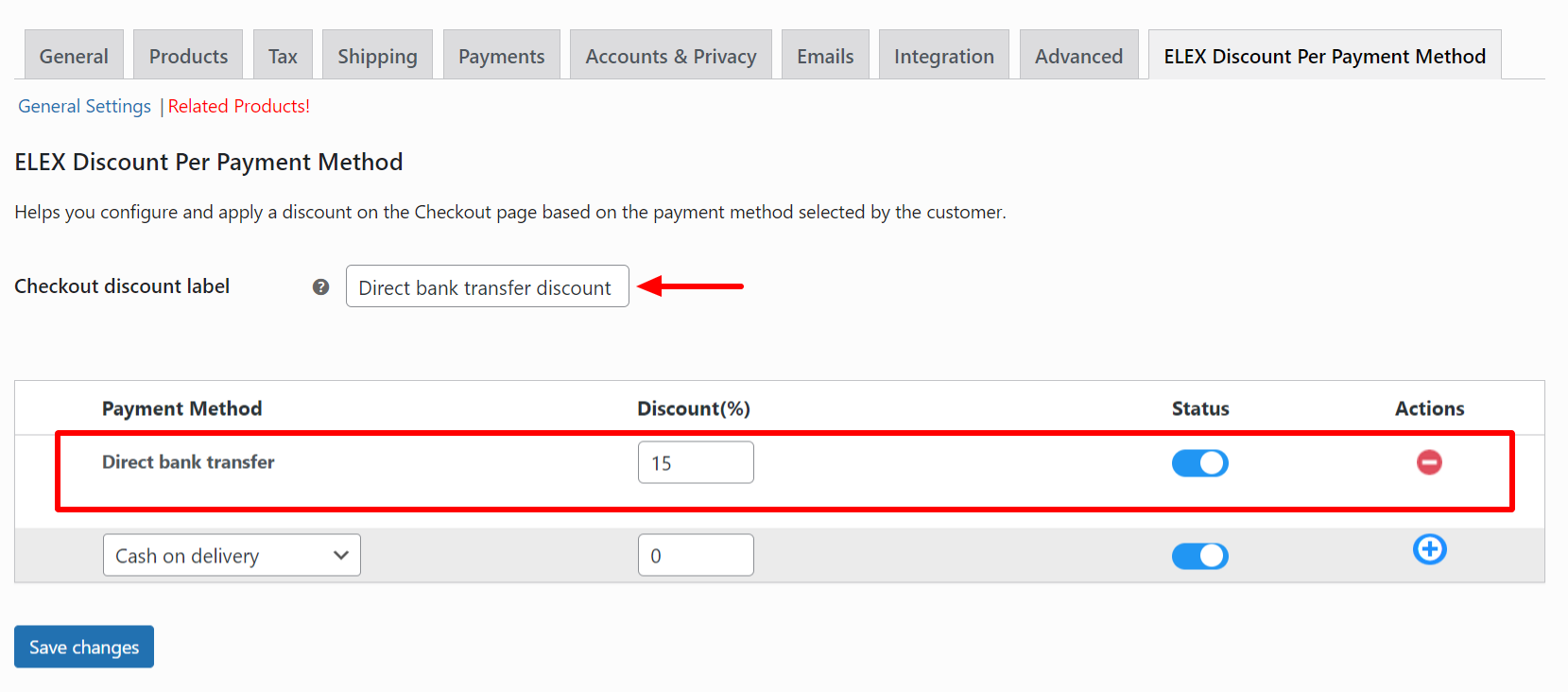Best Free Discount Per Payment Method Plugin - ELEXtensions
