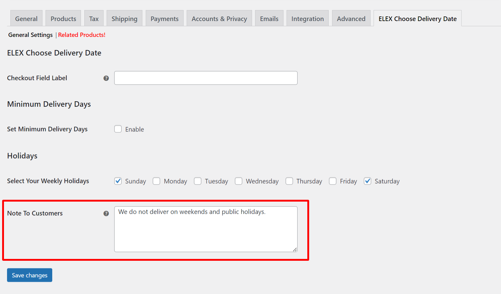 How to Add Shipping Notices on the Checkout Page? - ELEXtensions