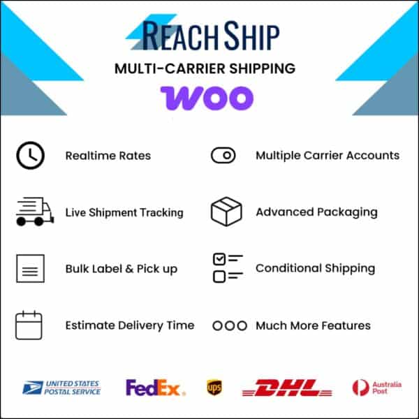 ReachShip WooCommerce Multi-Carrier Shipping Plugin
