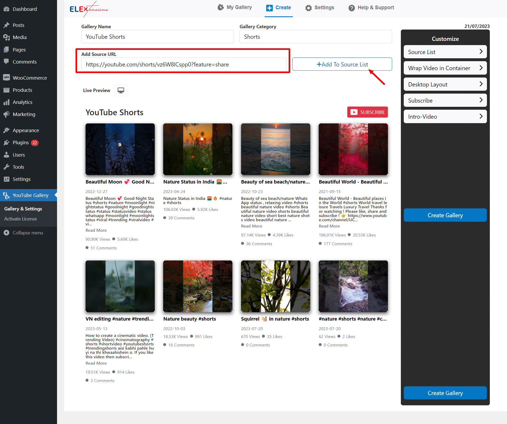 How to Embed a YouTube Shorts Video Into WordPress? - ELEXtensions