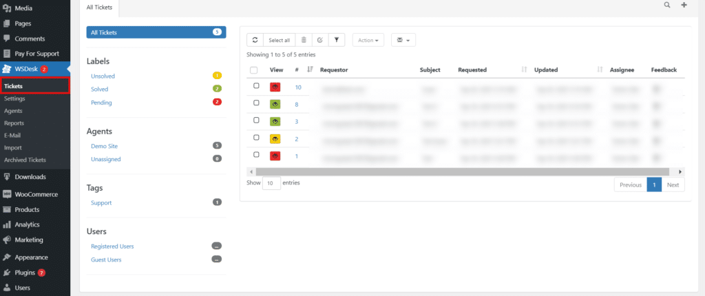 12 Steps to Create a Support Ticketing System on Your WordPress Site ...