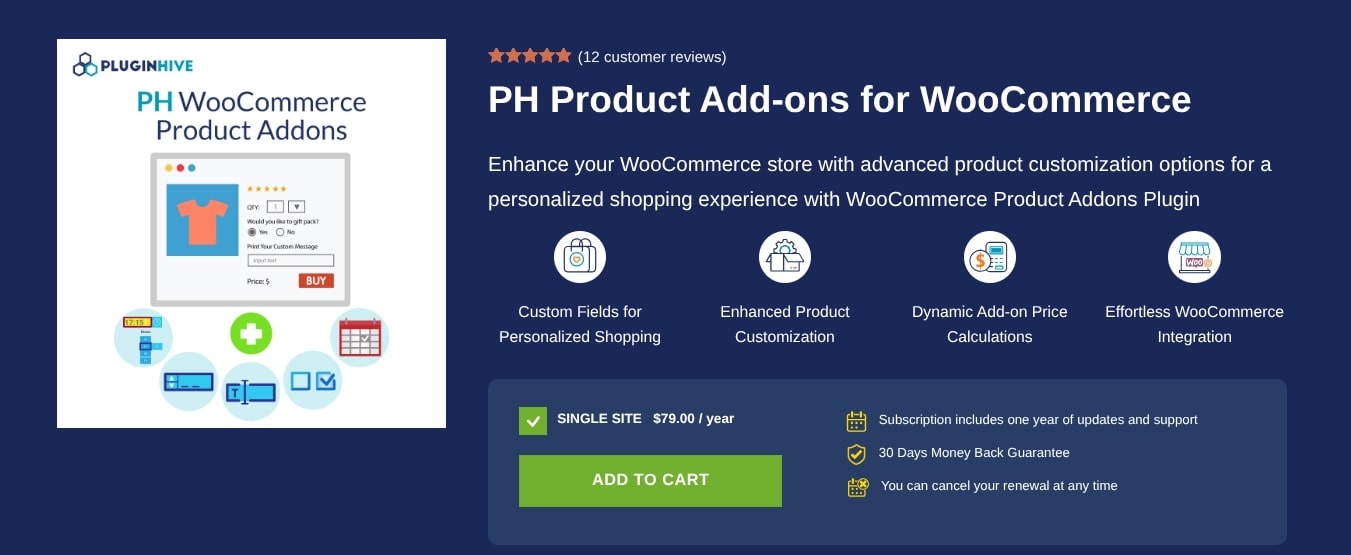 Top 10 WooCommerce Product Add-Ons Plugins Compared