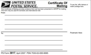 USPS Certificate of Mailing Cost in 2025: Everything You Need to Know